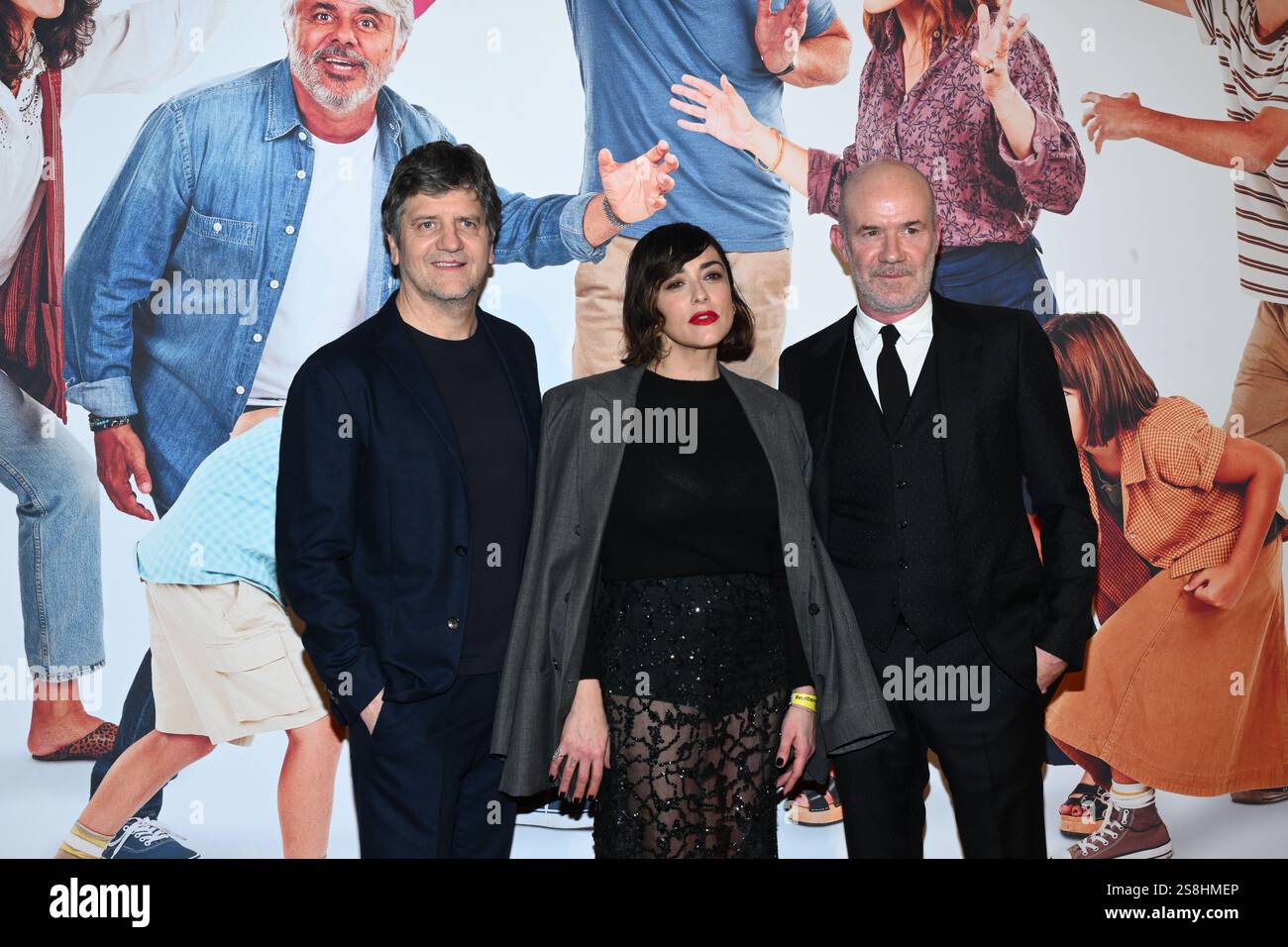 Milan, Italy. 22nd Jan, 2025. Milan, Preview of the film “10 Days with ...