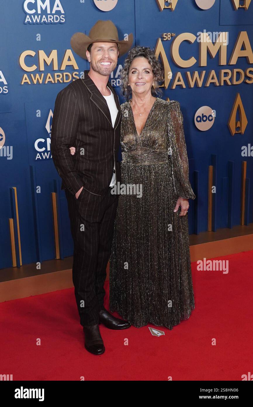 20 November 2024 - Nashville, Tennessee - Dustin Lynch. 58th Annual CMA ...