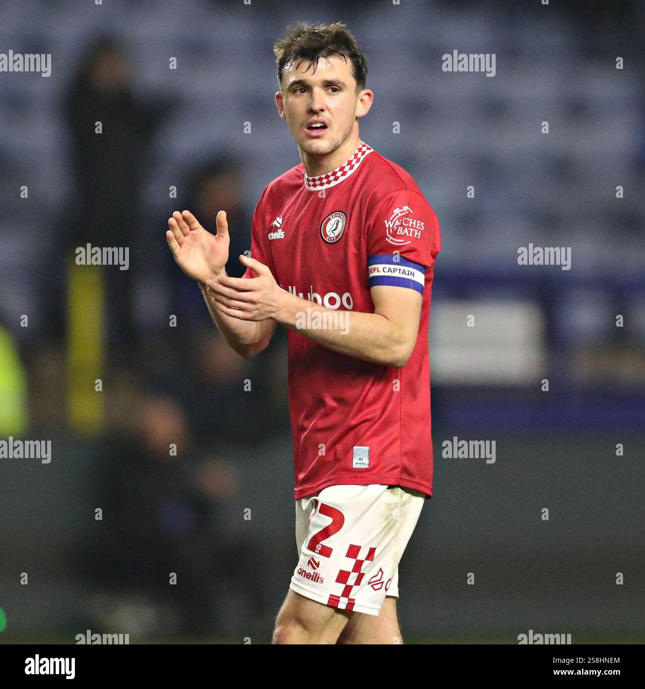 Sheffield, UK. 22nd Jan, 2025. Jason Knight of Bristol City after the ...