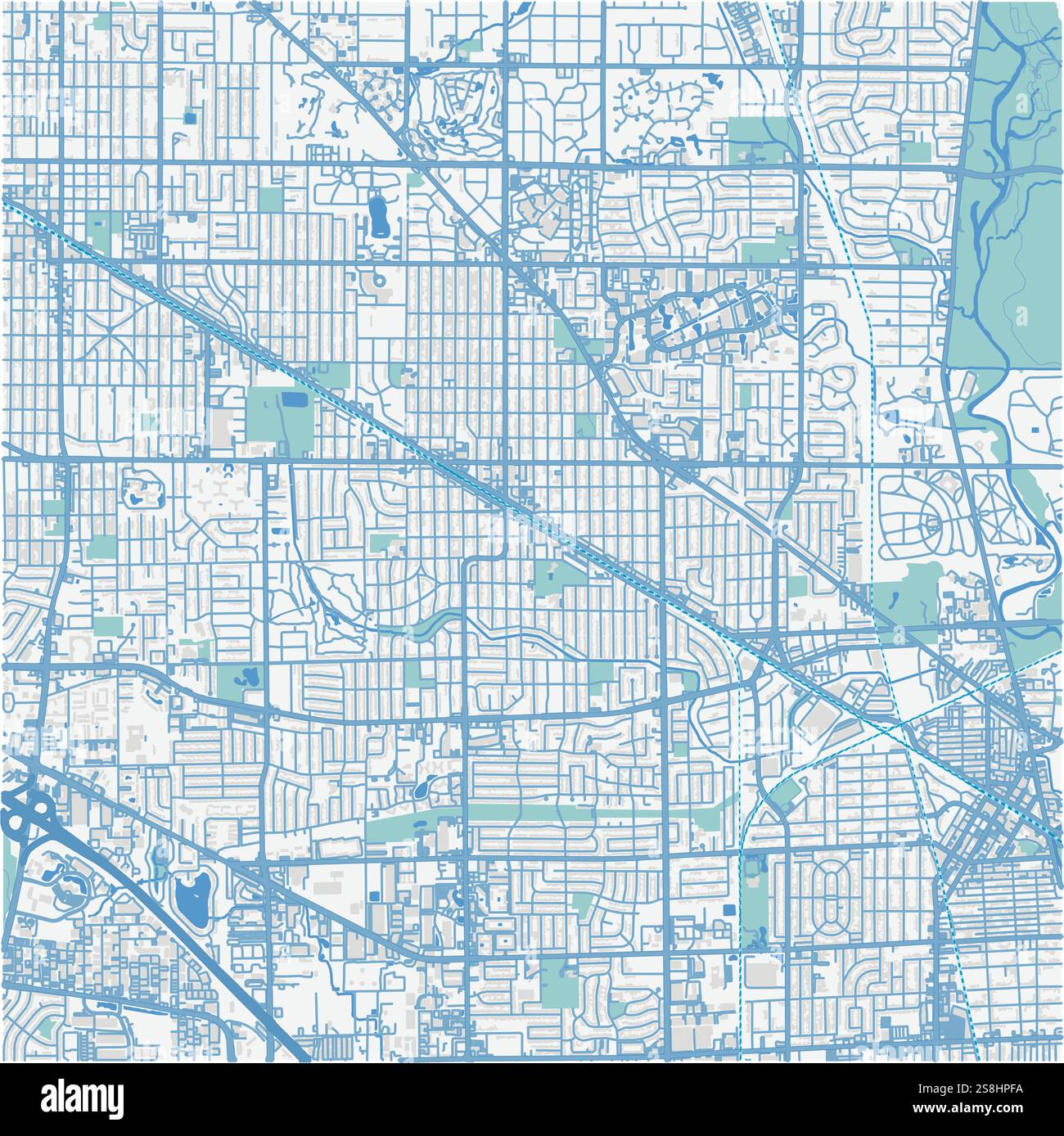 Map of mount prospect hi-res stock photography and images - Alamy