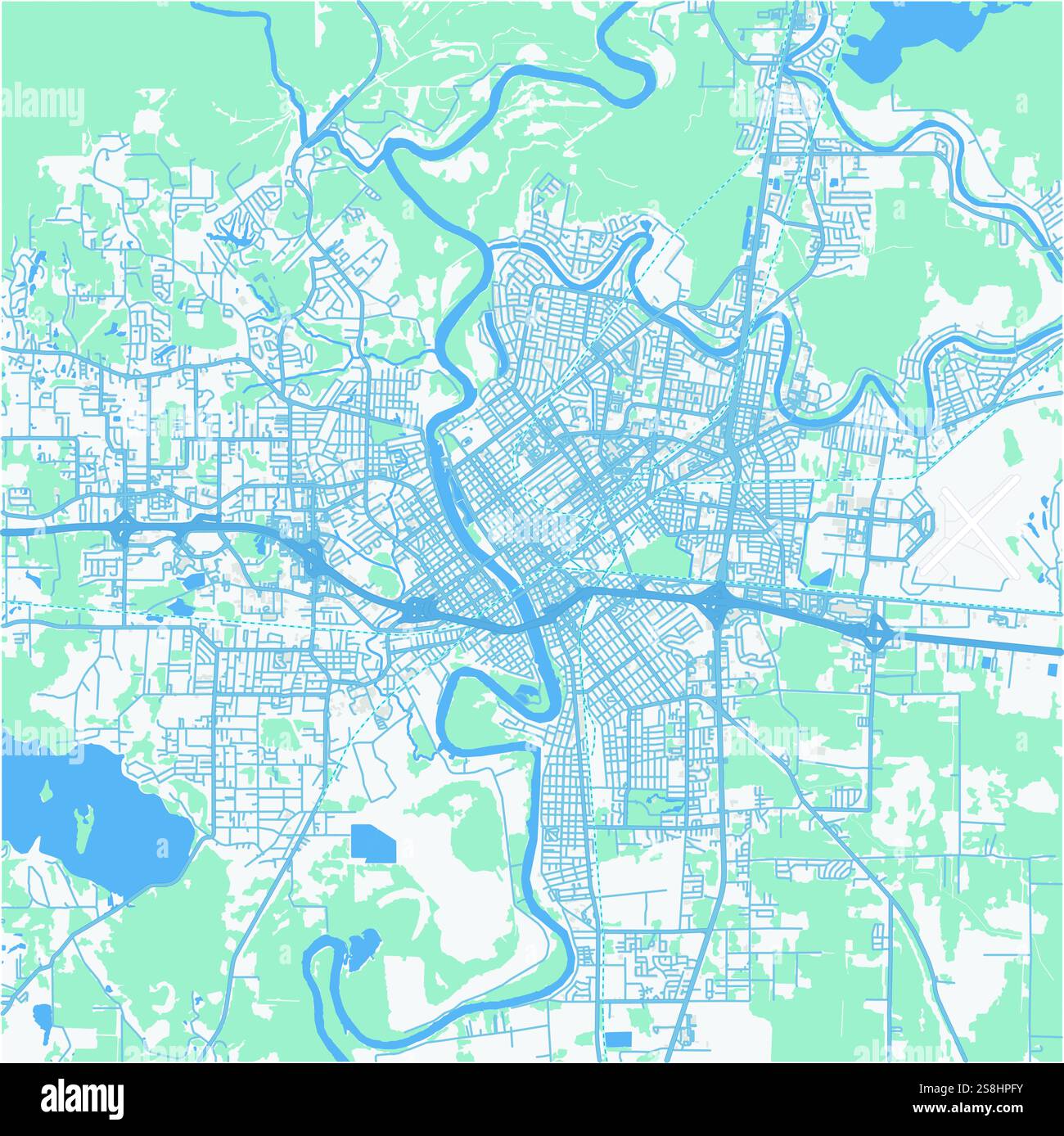 Monroe town Stock Vector Images - Alamy