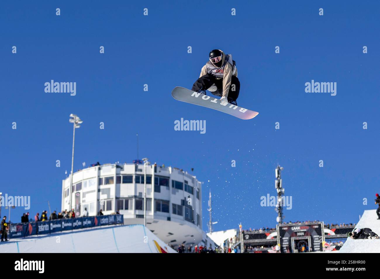 Laax, Switzerland. 17th Jan, 2025. 17/01/2025, Laax, Crap Sogn Gion ...