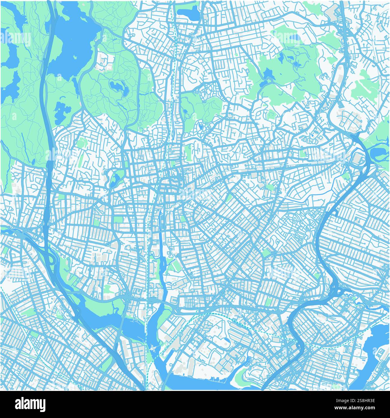Map of malden Stock Vector Images - Alamy