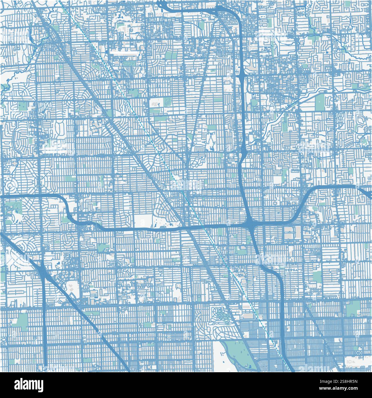 Map of royal oak Stock Vector Images - Alamy