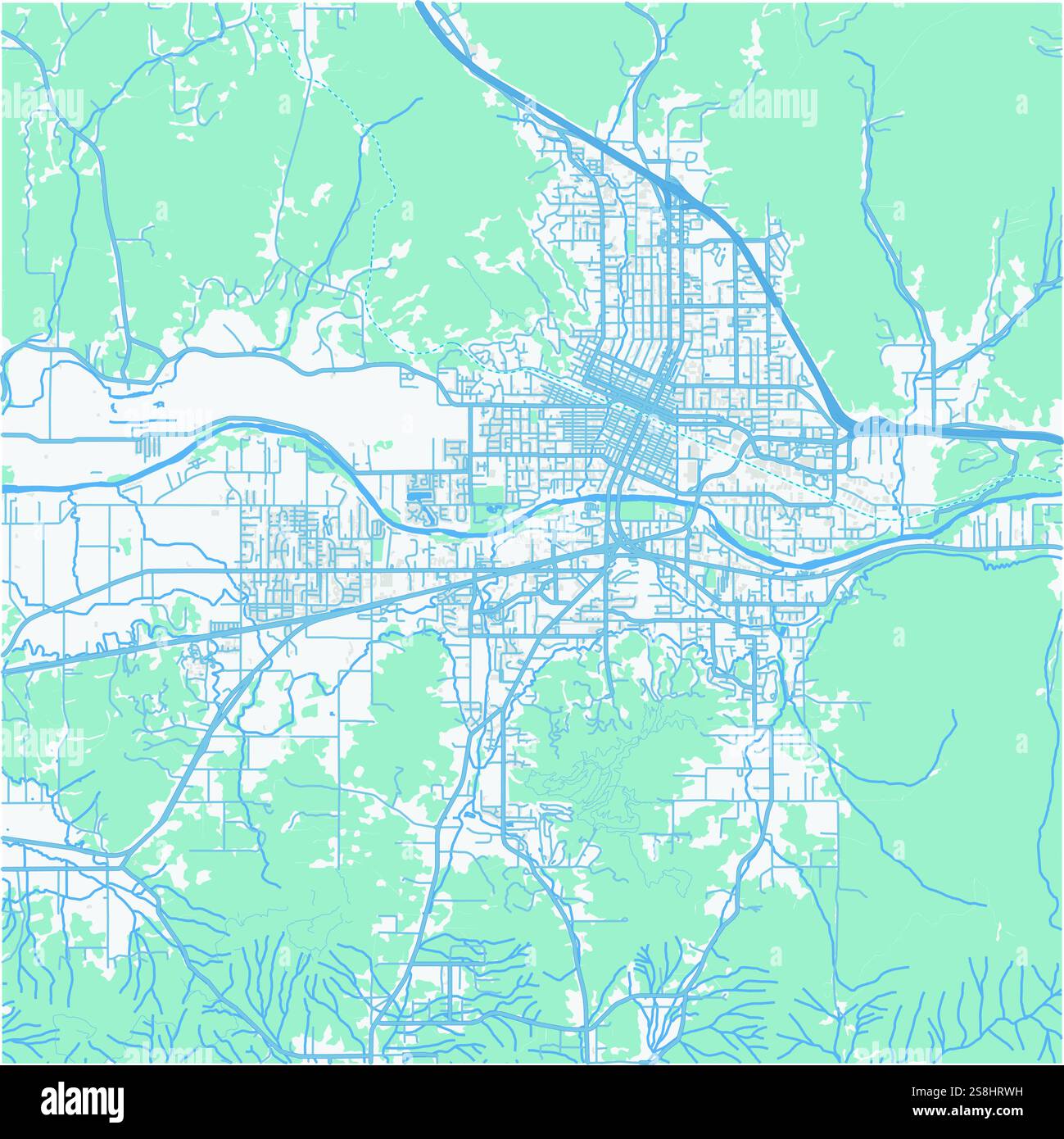 Grants map Stock Vector Images - Alamy