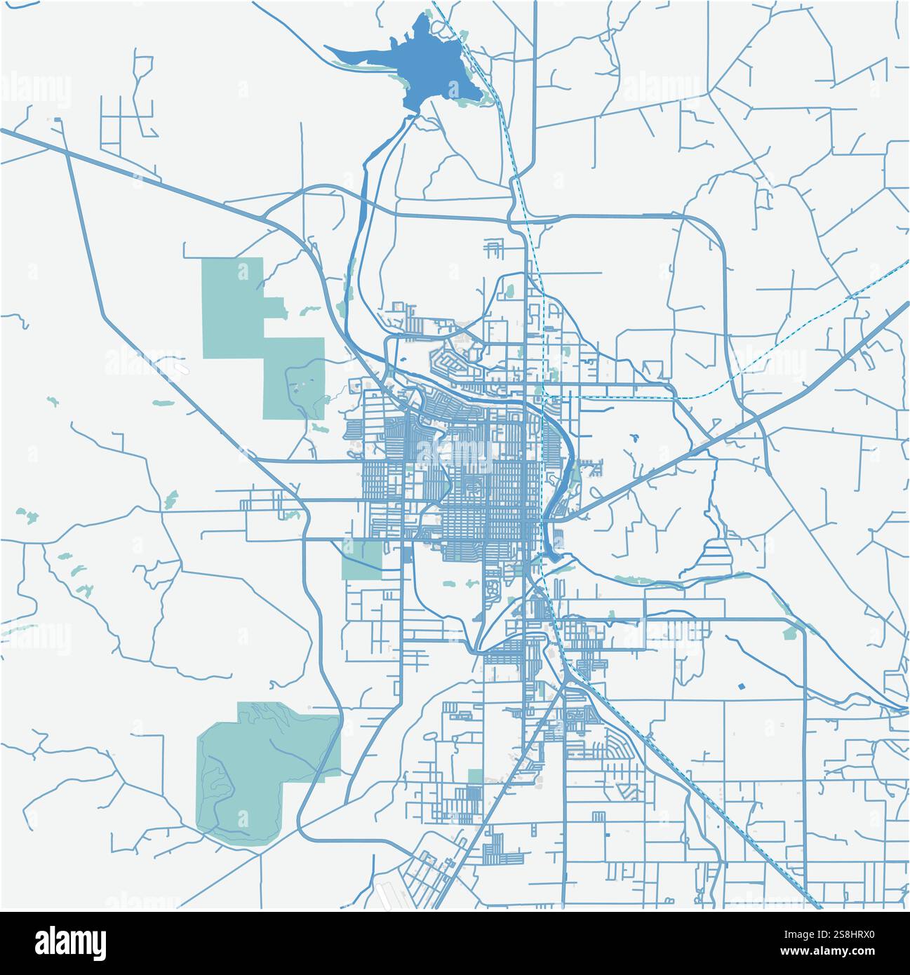 Map of carlsbad new mexico hi-res stock photography and images - Alamy
