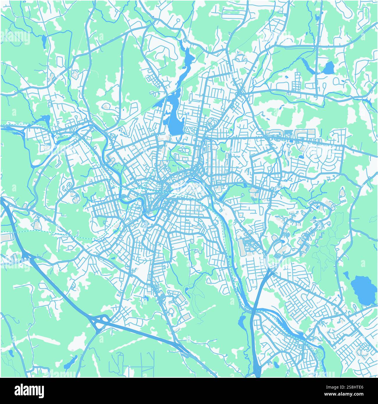 Map of woonsocket hi-res stock photography and images - Alamy