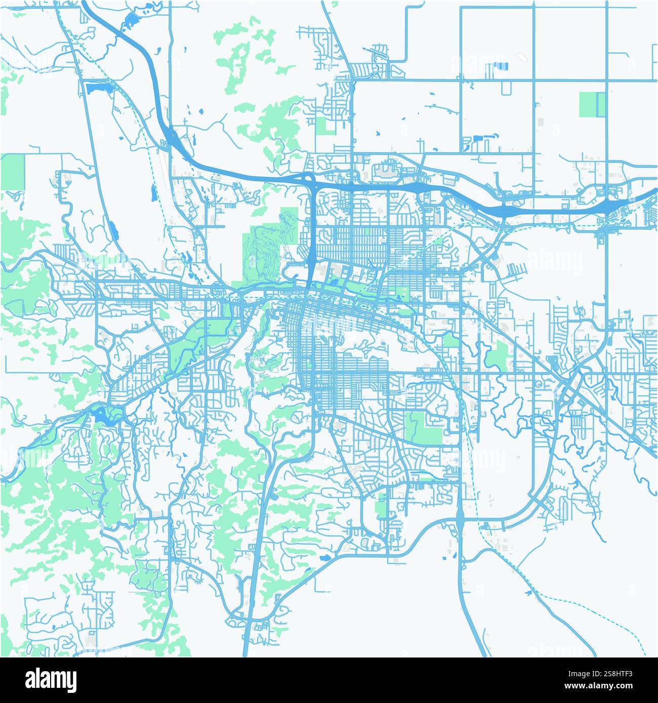 Map of rapid city hi-res stock photography and images - Alamy