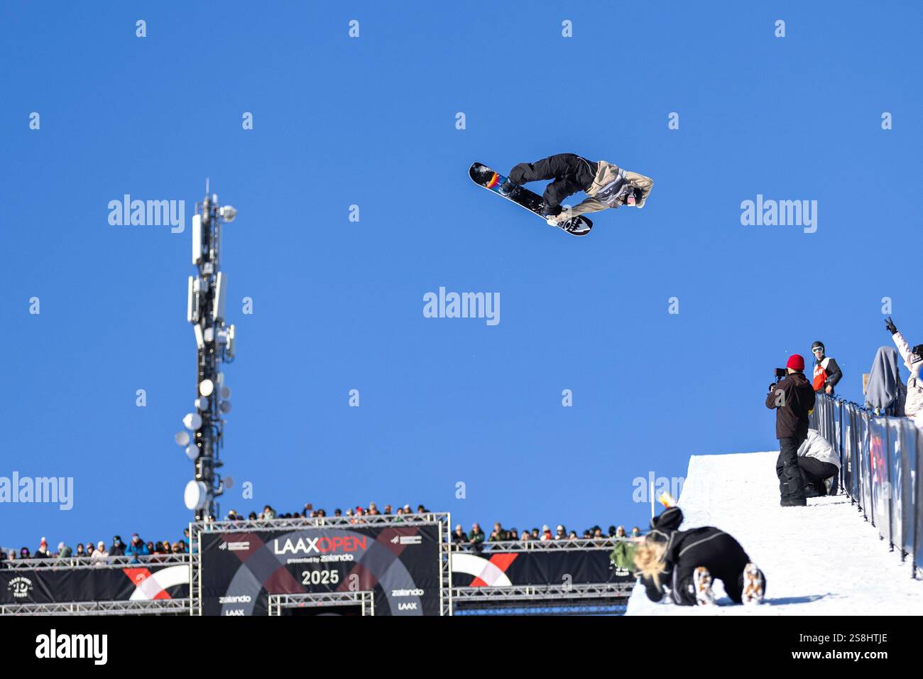 Laax, Switzerland. 17th Jan, 2025. 17/01/2025, Laax, Crap Sogn Gion ...