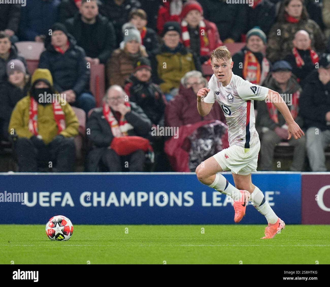 Anfield, Liverpool, Merseyside, UK. 21st Jan, 2025. Champions League ...