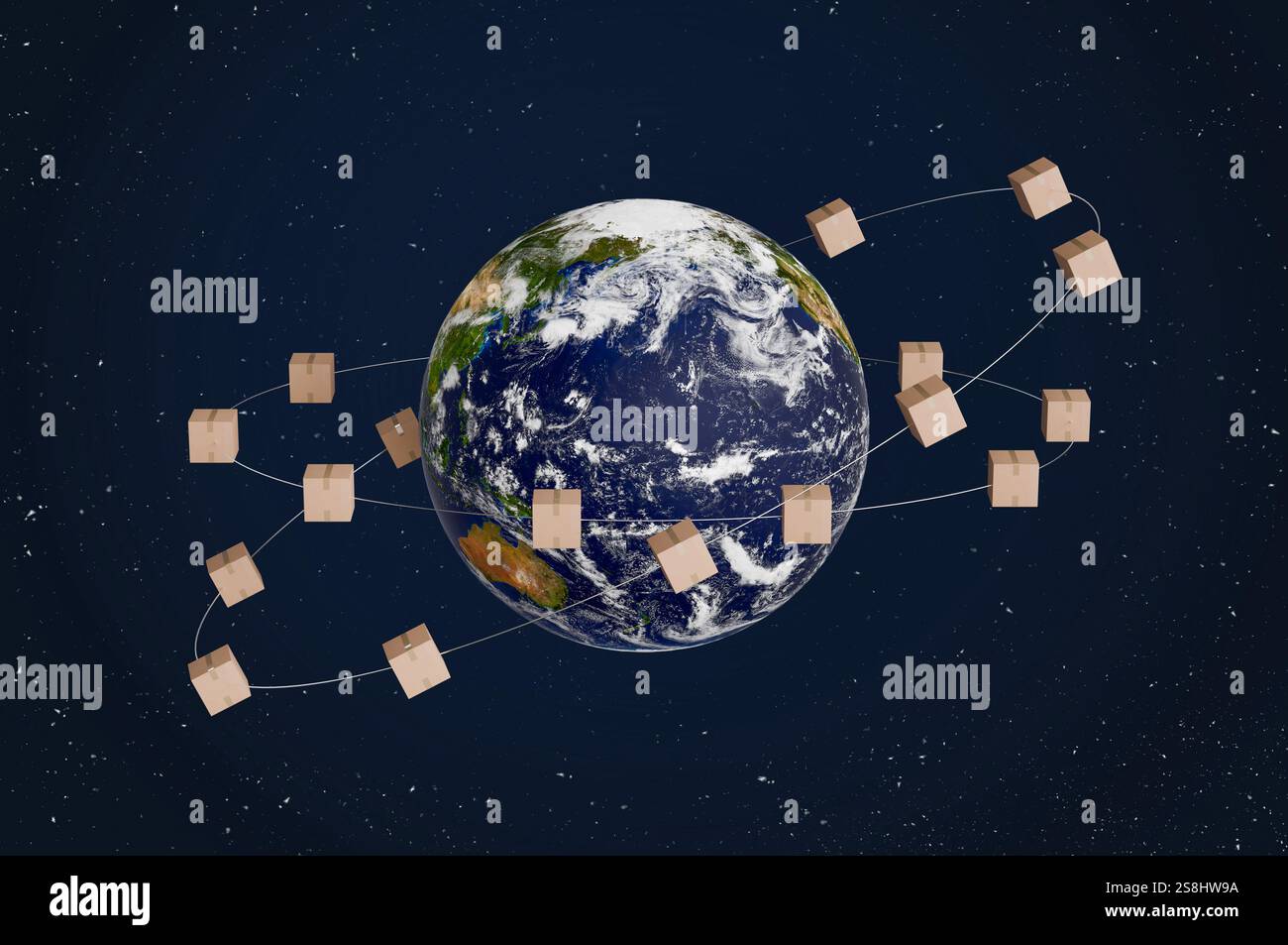 Rotating globe hi-res stock photography and images - Alamy