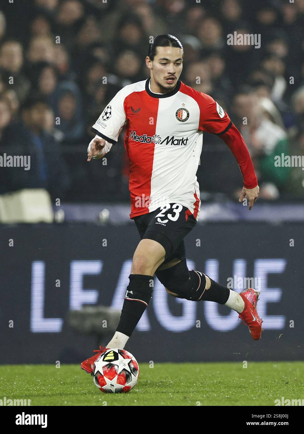 ROTTERDAM - Anis Hadj Moussa of Feyenoord during the UEFA Champions ...