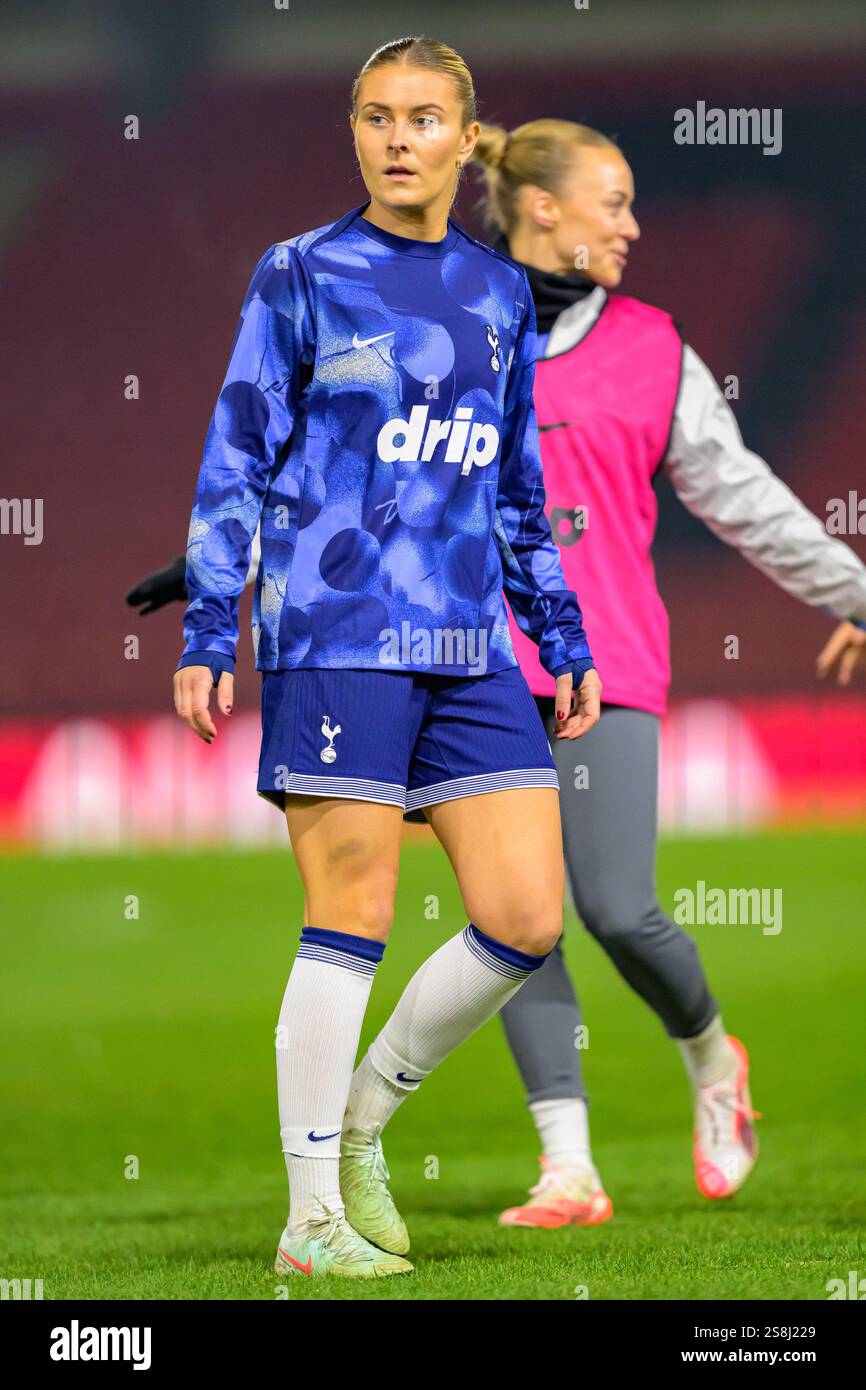 London, UK. 22nd Jan, 2025. Gaughan Group Stadium, Brisbane Road ...