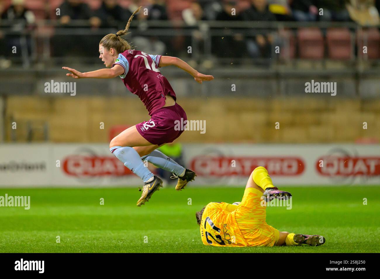 London, UK. 22nd Jan, 2025. Gaughan Group Stadium, Brisbane Road ...