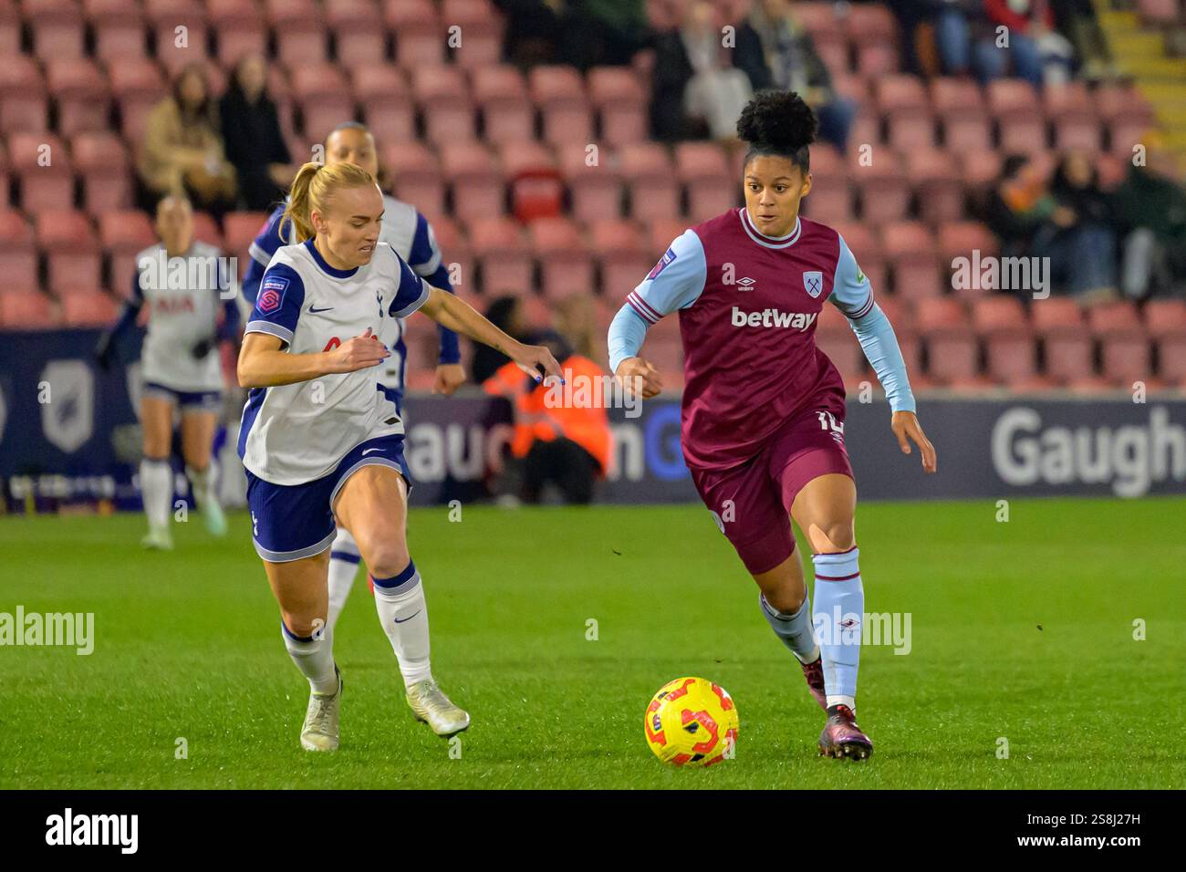 London, UK. 22nd Jan, 2025. Gaughan Group Stadium, Brisbane Road ...