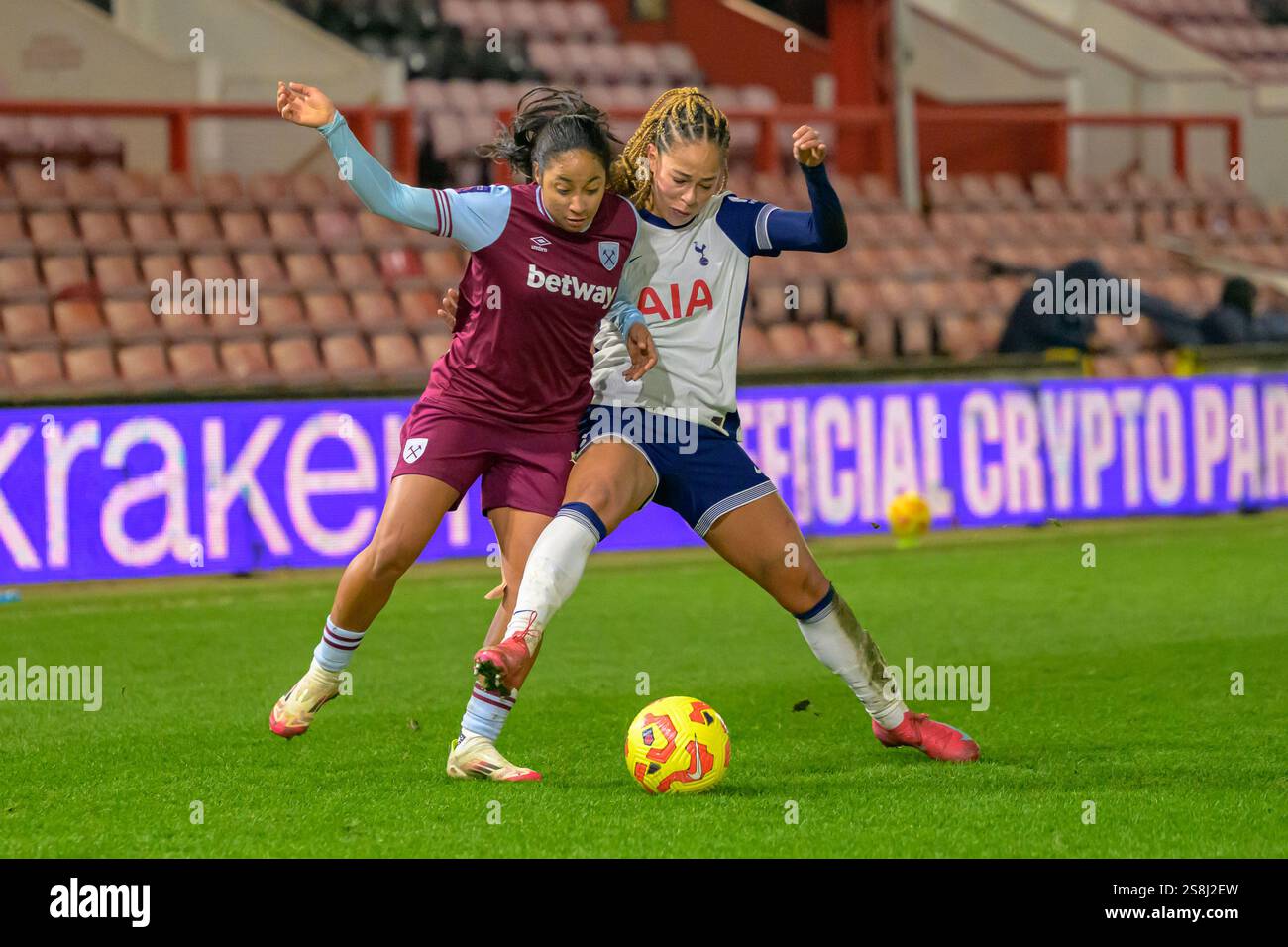 London, UK. 22nd Jan, 2025. Gaughan Group Stadium, Brisbane Road ...