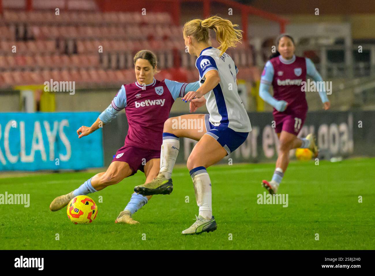 London, UK. 22nd Jan, 2025. Gaughan Group Stadium, Brisbane Road ...