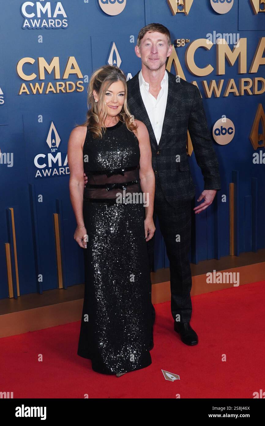 Nashville, Tennessee, USA. 20th Nov, 2024. Ashley Gorley. 58th Annual ...