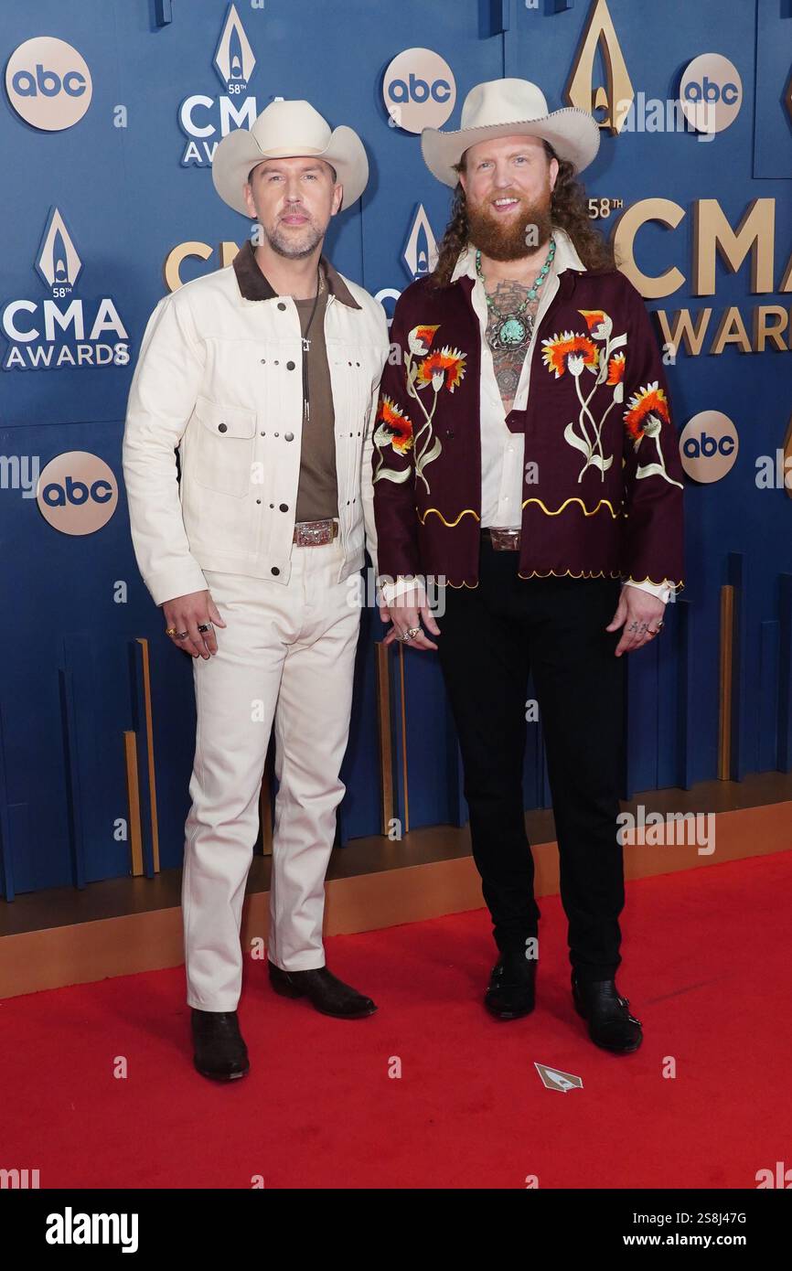 20 November 2024 Nashville Tennessee Tj Osborne And John Osborne