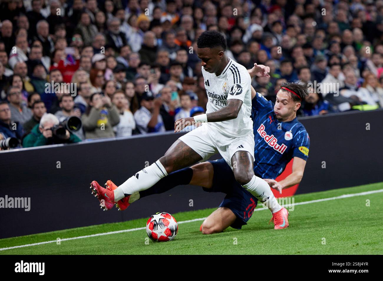 Madrid, Madrid, Spain. 22nd Jan, 2025. Vinicius Jr of Real Madrid CF ...