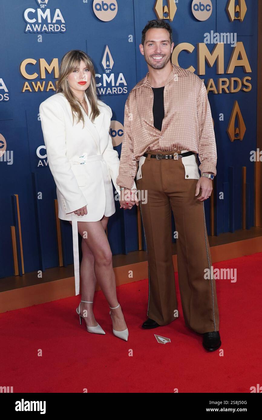 Nashville, Tennessee, USA. 20th Nov, 2024. Patrick Tracy. 58th Annual ...