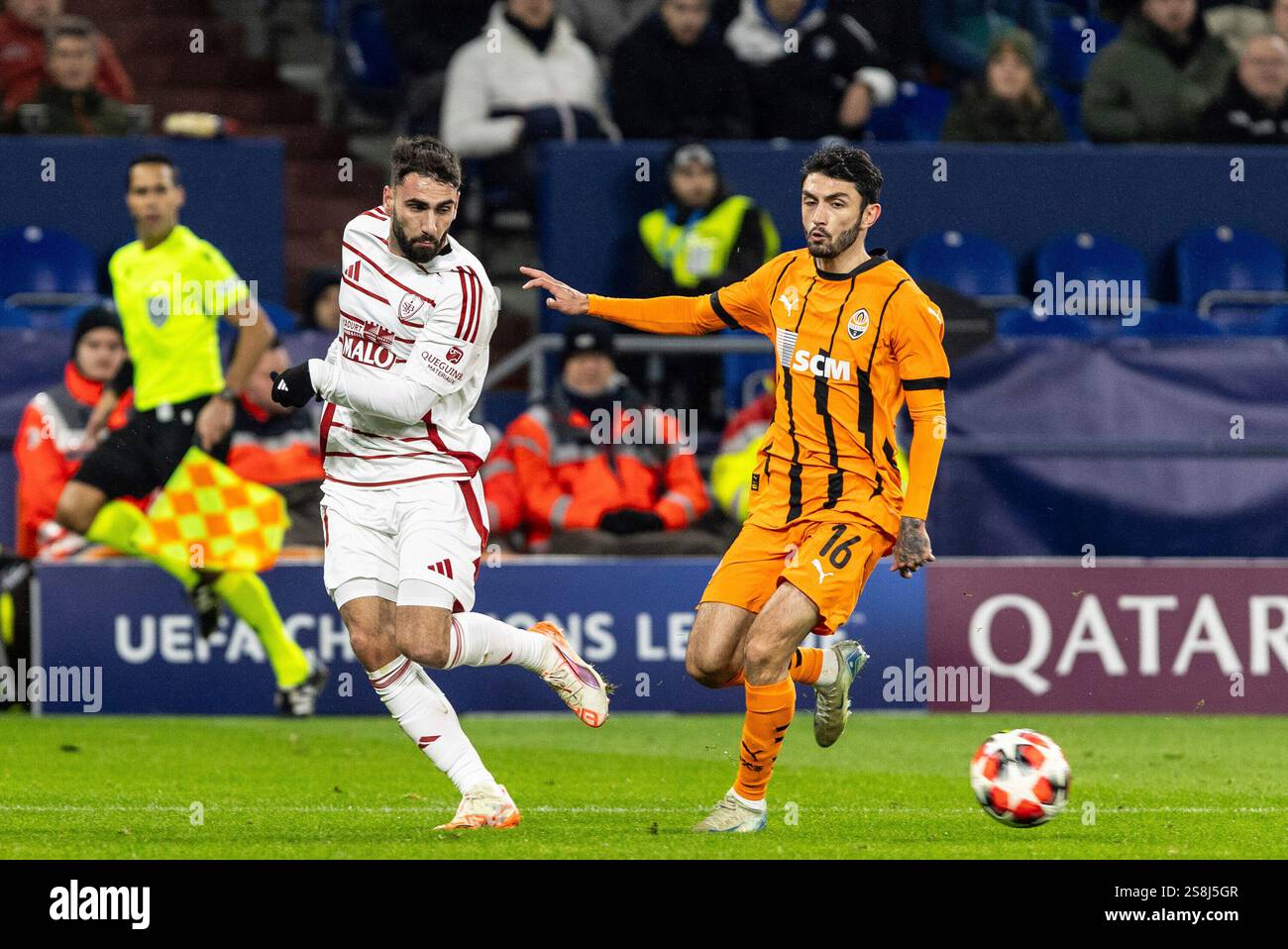 Romain De Castillo (Stade Brest, 10), Irakli Azarov (FC Shakhtar ...
