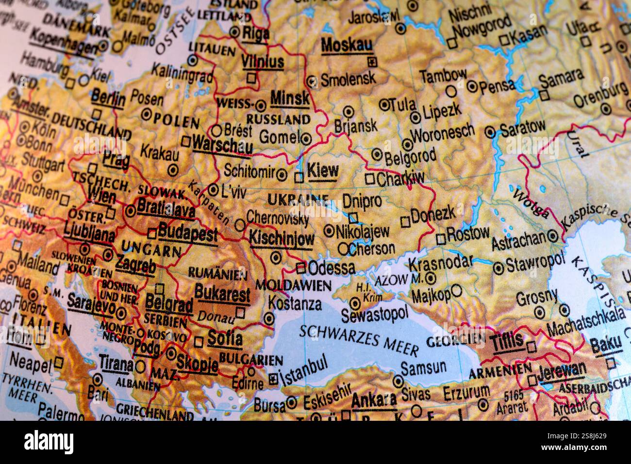 Polen krieg karte hi-res stock photography and images - Alamy