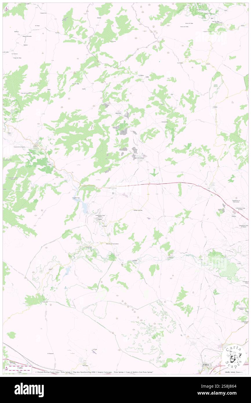 Domeno, Província de València, ES, Spain, Valencia, N 39 42' 2'', S 0 ...