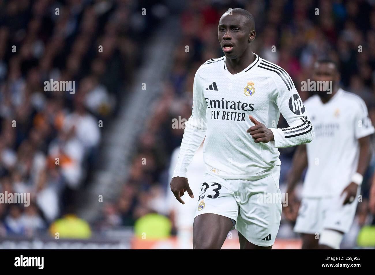 Madrid. Spain. 20250123, Ferland Mendy (defender; Real Madrid) during ...