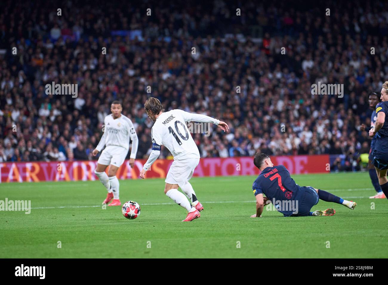 Madrid. Spain. 20250123, Luka Modric (midfielder; Real Madrid) during ...