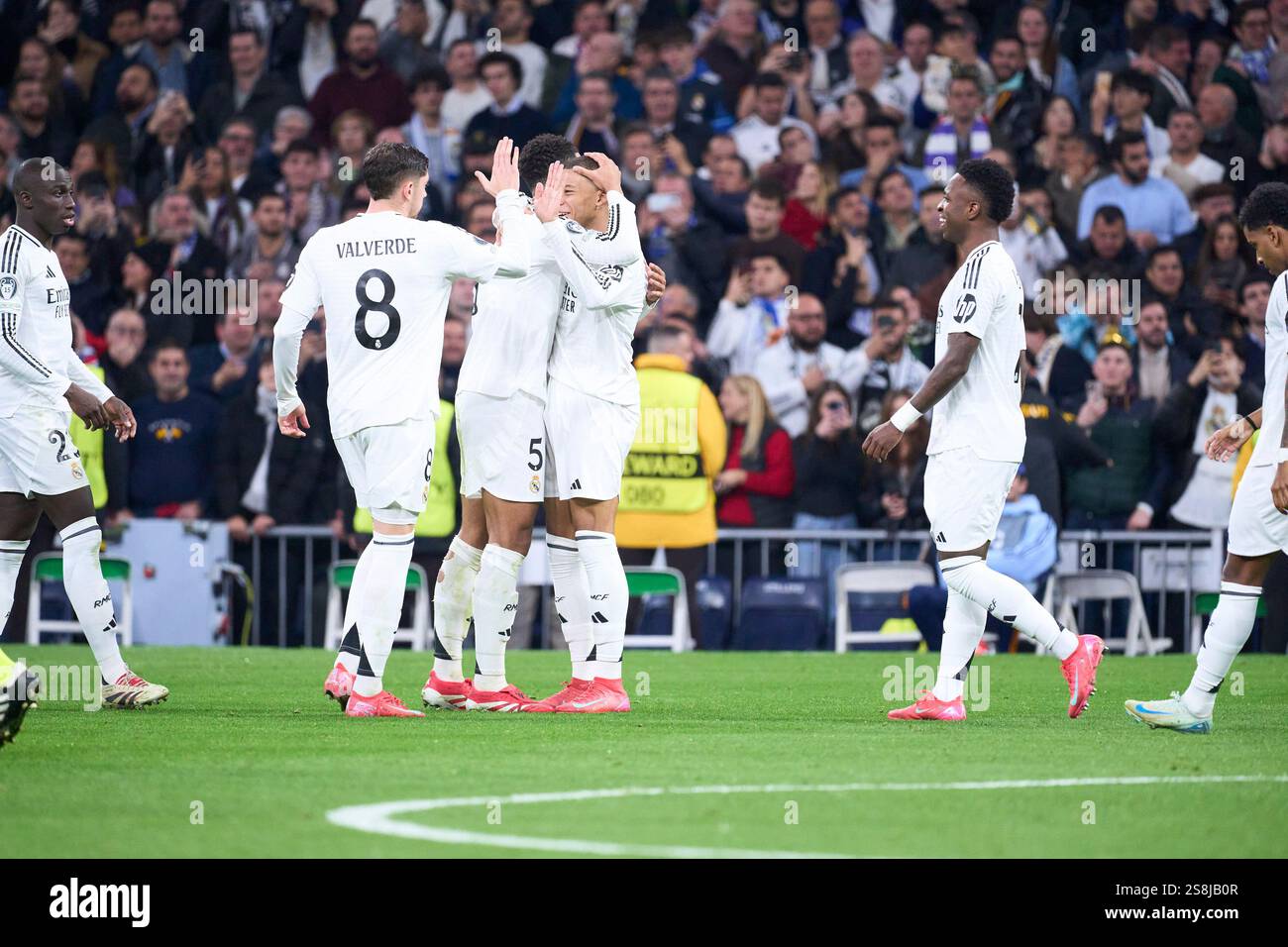 Madrid, Madrid, Spain. 22nd Jan, 2025. Federico Valverde (midfielder ...