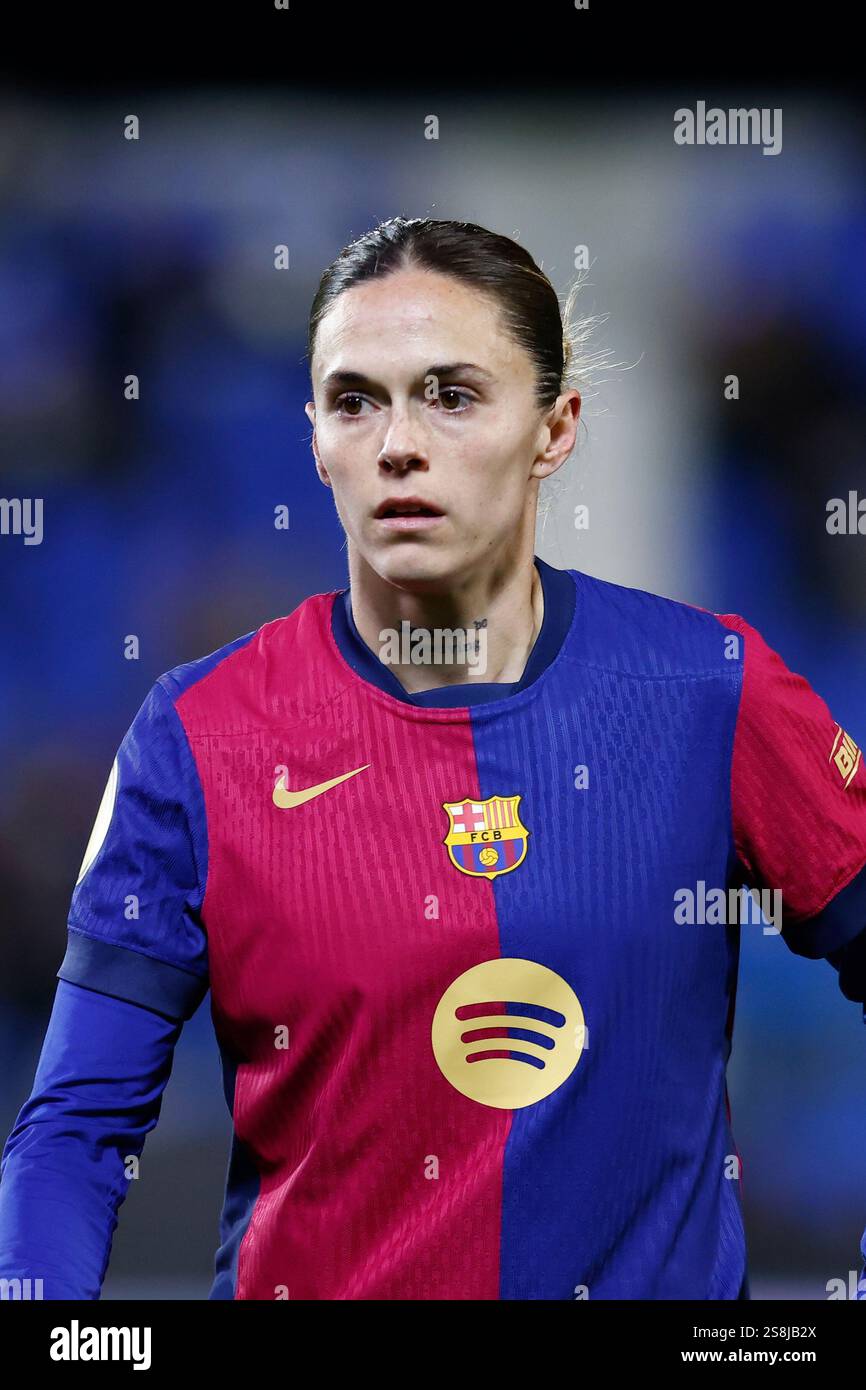 Maria Pilar Leon of FC Barcelona looks on during Spanish Super Cup 25 ...