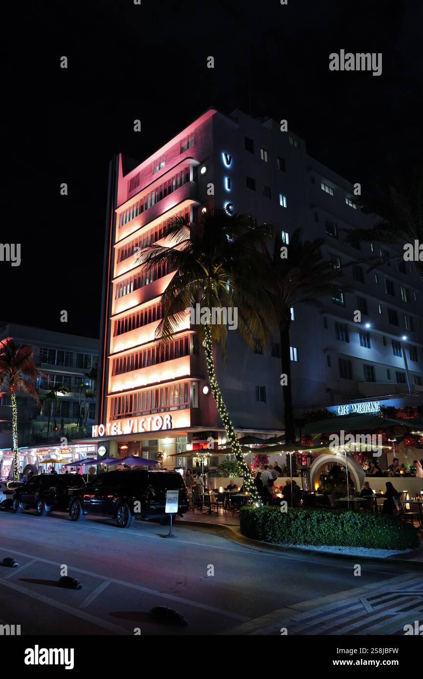Miami Beach is world-famous for its Art Deco architecture, as seen in ...