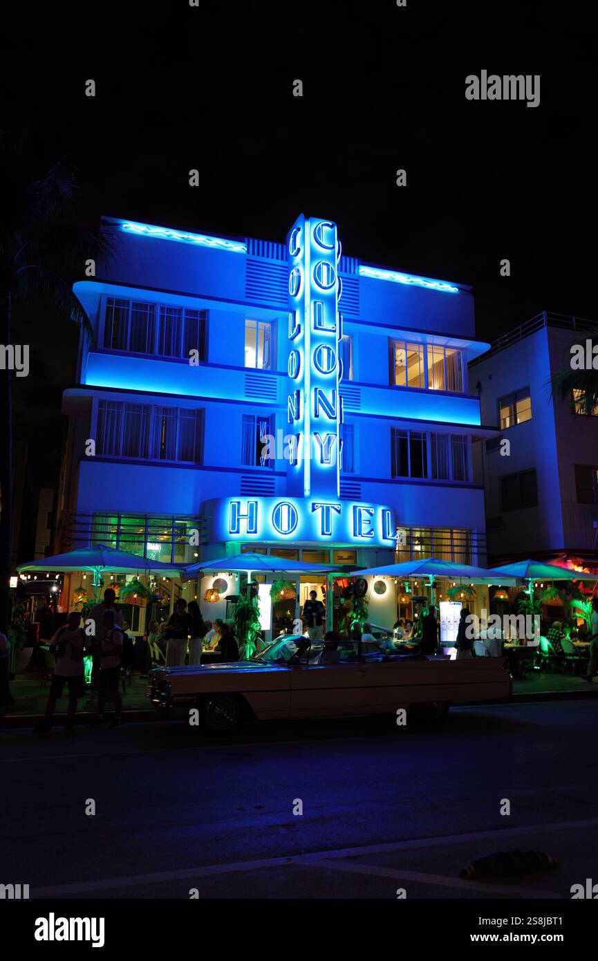 Miami Beach is world-famous for its Art Deco architecture, as seen in ...