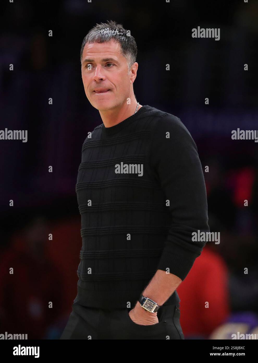 LOS ANGELES, CA - JANUARY 21: Rob Pelinka is currently the vice ...