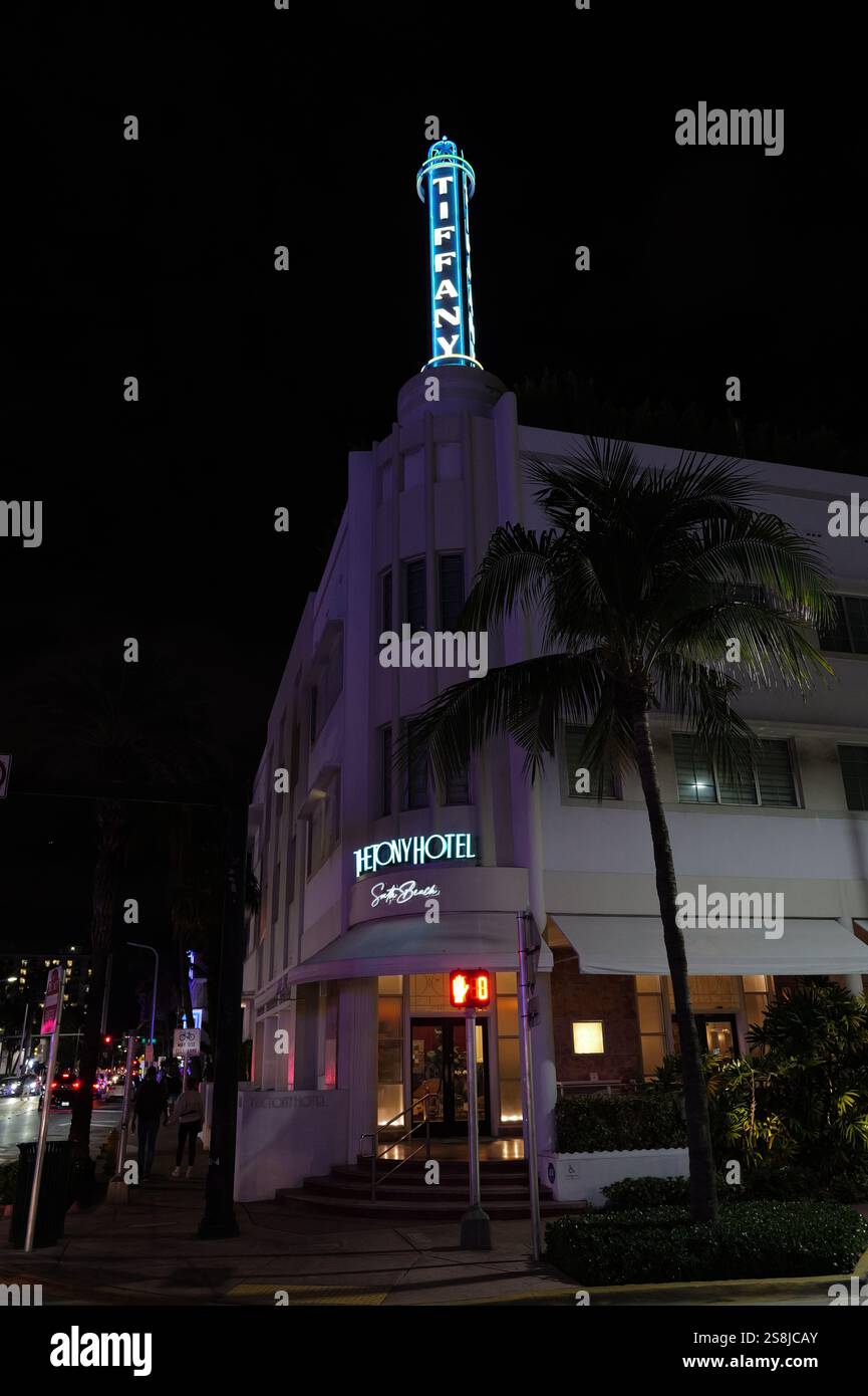 Miami Beach is world-famous for its Art Deco architecture, as seen in ...