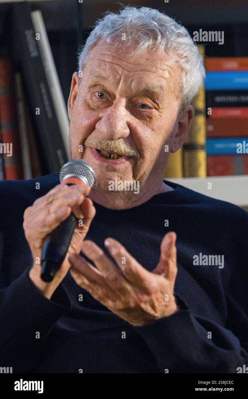 Torino, Italy. 22nd Jan, 2025. Italian musician Paolo Conte at "Circolo ...