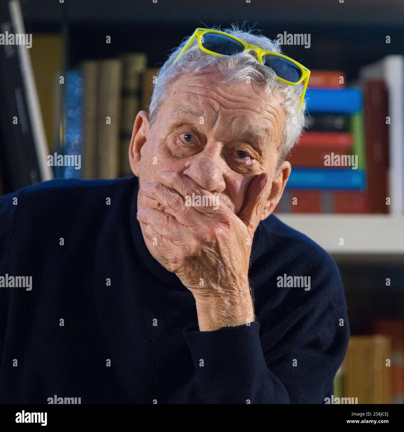 Torino, Italy. 22nd Jan, 2025. Italian musician Paolo Conte at "Circolo ...