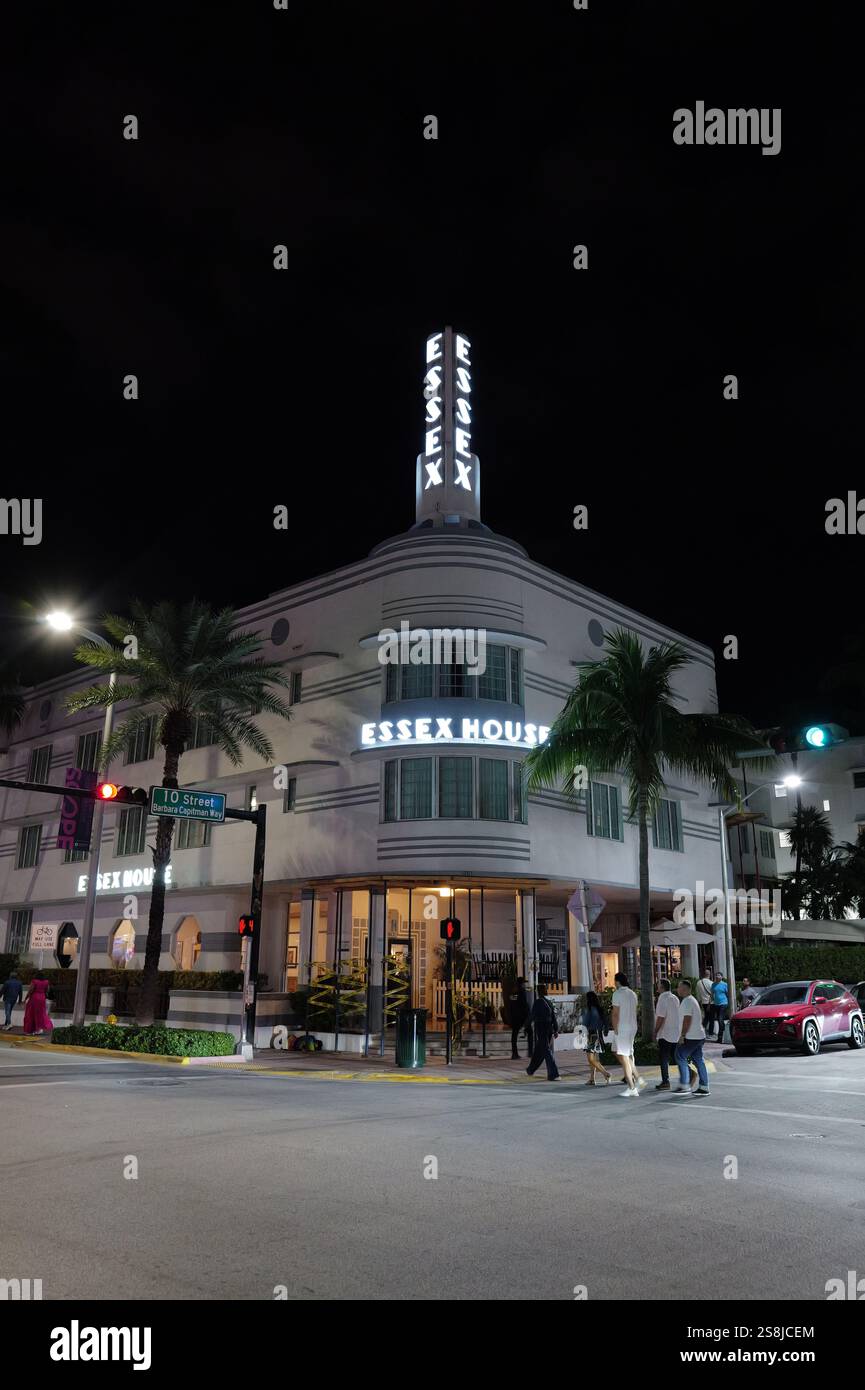 Miami Beach is world-famous for its Art Deco architecture, as seen in ...