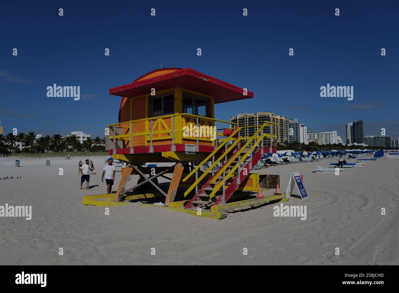 The iconic Lifeguard Huts along Miami Beach, designed by William Lane ...