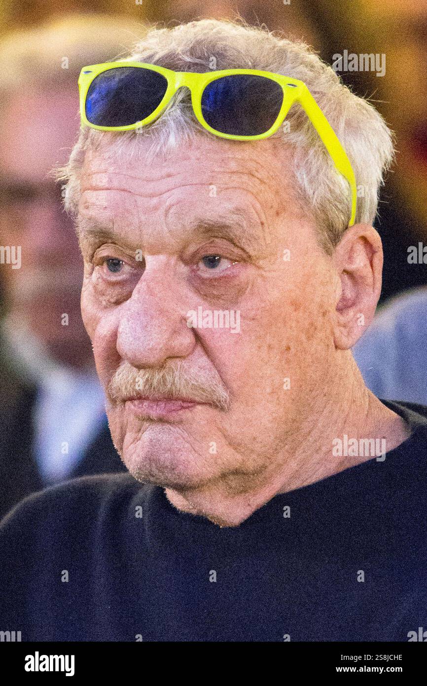 Torino, Italy. 22nd Jan, 2025. Italian musician Paolo Conte at "Circolo ...