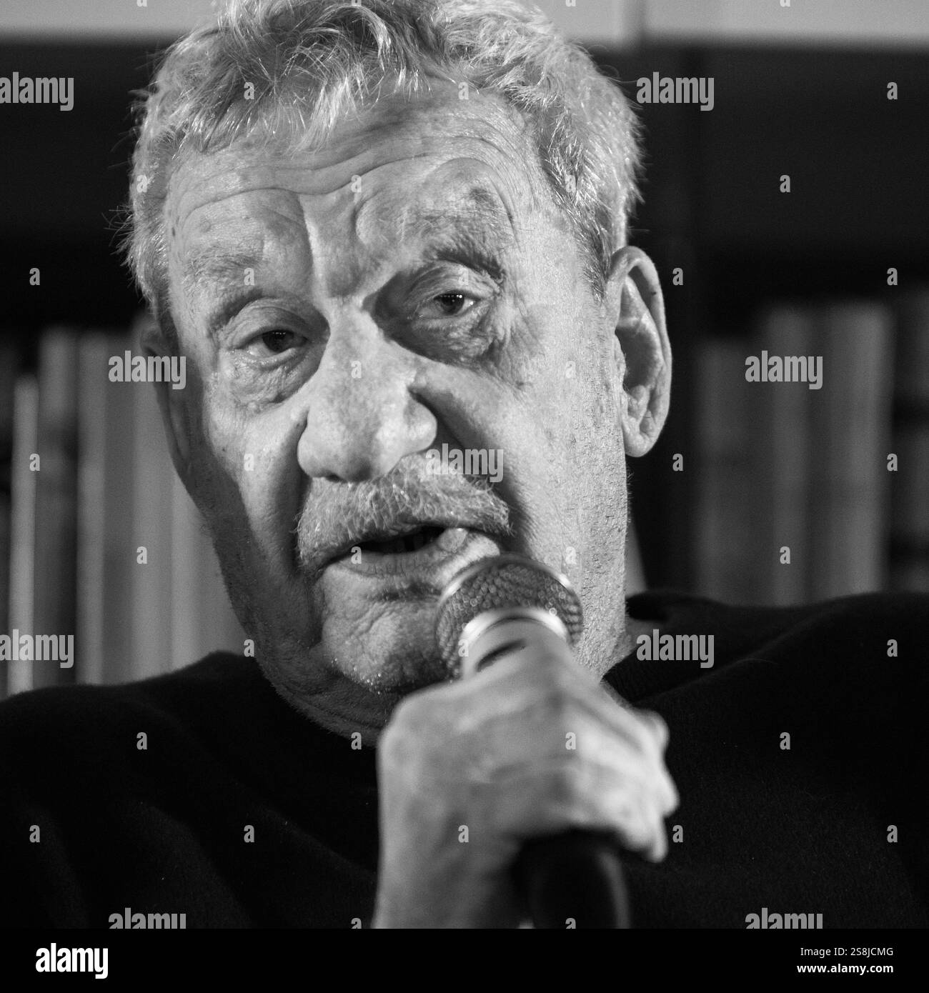 Torino, Italy. 22nd Jan, 2025. Italian musician Paolo Conte at "Circolo ...