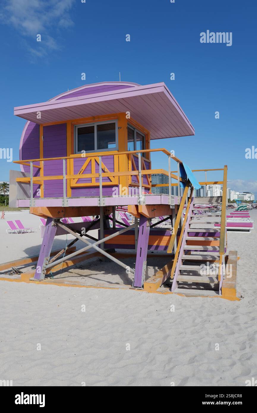 The iconic Lifeguard Huts along Miami Beach, designed by William Lane ...