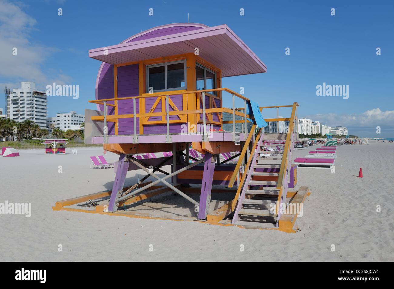 The iconic Lifeguard Huts along Miami Beach, designed by William Lane ...