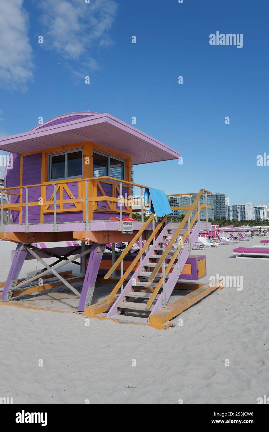 The iconic Lifeguard Huts along Miami Beach, designed by William Lane ...