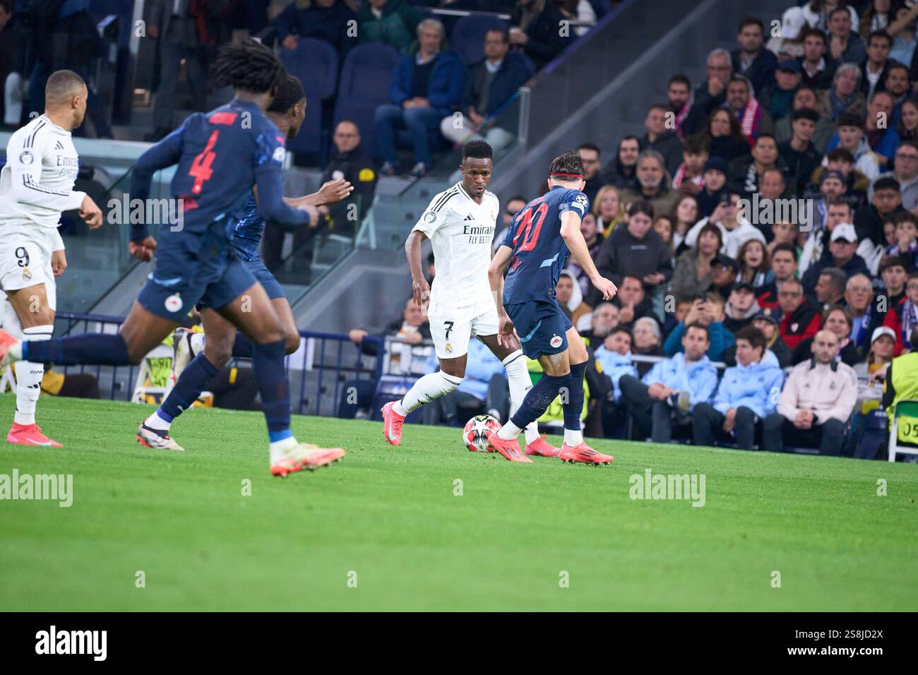 Vinicius Junior (forward; Real Madrid) during the UEFA Champions League ...