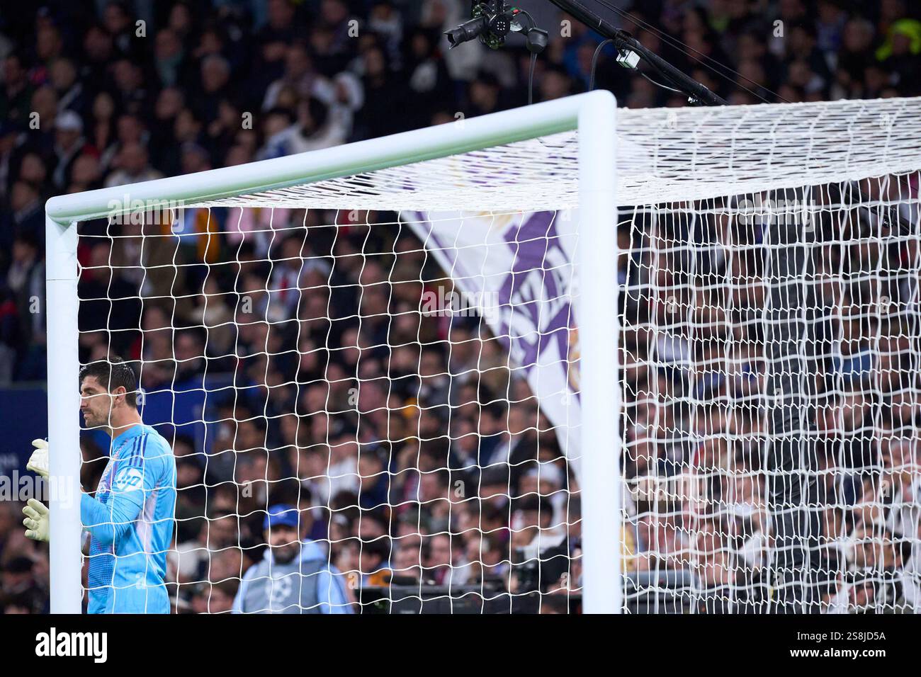 Thibaut Courtois (goalkeeper; Real Madrid) during the UEFA Champions ...