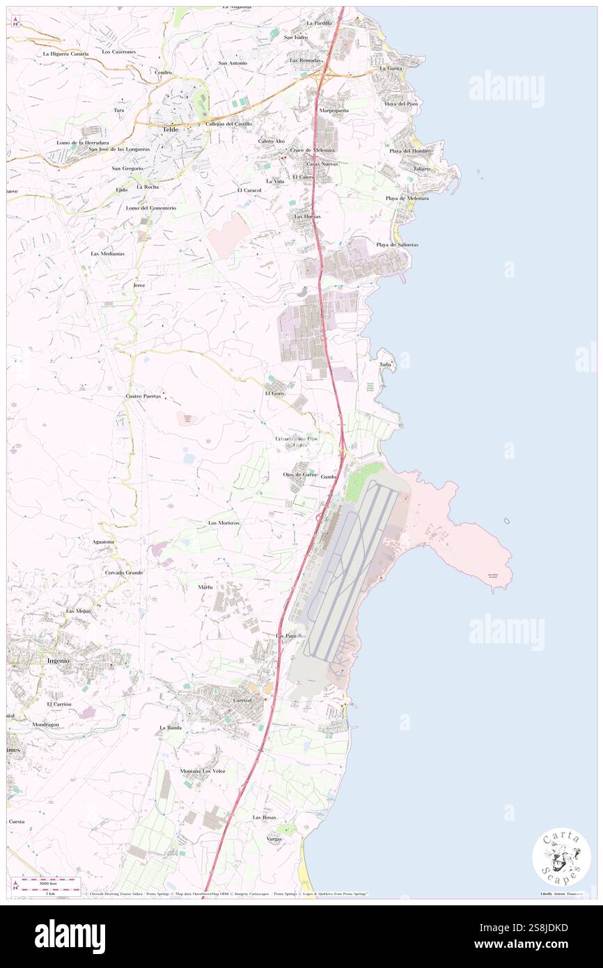 Gando, Provincia de Las Palmas, ES, Spain, Canary Islands, N 27 56' 58 ...