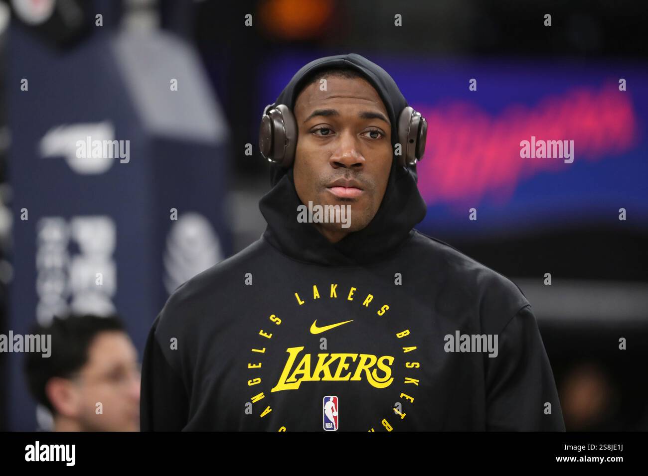 INGLEWOOD, CA - JANUARY 19 : Los Angeles Lakers center Trey Jemison III ...