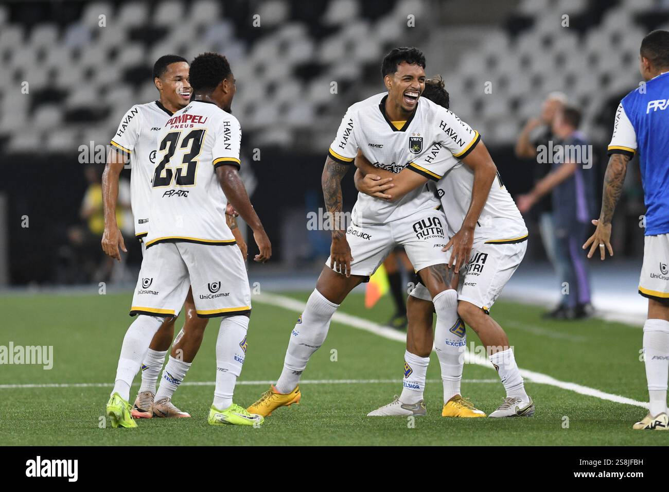 Rio De Janeiro, Brazil. 22nd Jan, 2025. Gabriel Bahia during Botafogo x ...
